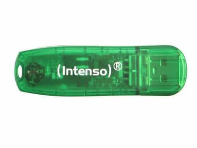 [Nuo 3.99 €] Atmintukas Intenso RAINBOW LINE GREEN, 8GB | Kainos.lt