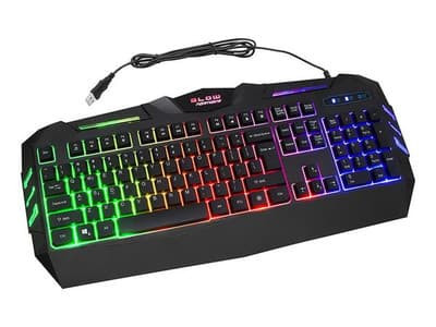 Blow Adrenaline Hurricane Gaming Keyboard Black | Kainos.lt