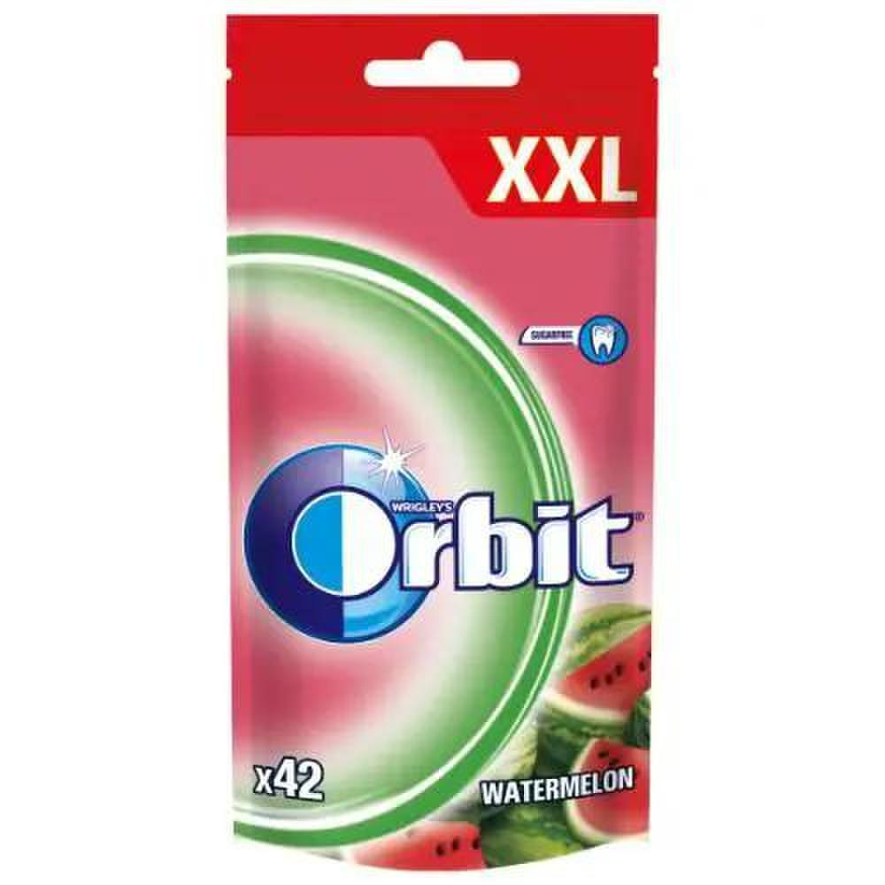 Kramtomoji guma ORBIT WATERMELON, 58 g, 42 vnt. pakuotėje | Kainos.lt