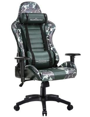 Warrior Chairs Fields Of Battle Gaming Chair Forest Camouflage (Žalia ...