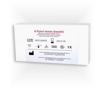 Testas Helicobacter Pylori nustatymui kraujyje, 1 vnt. | Kainos.lt