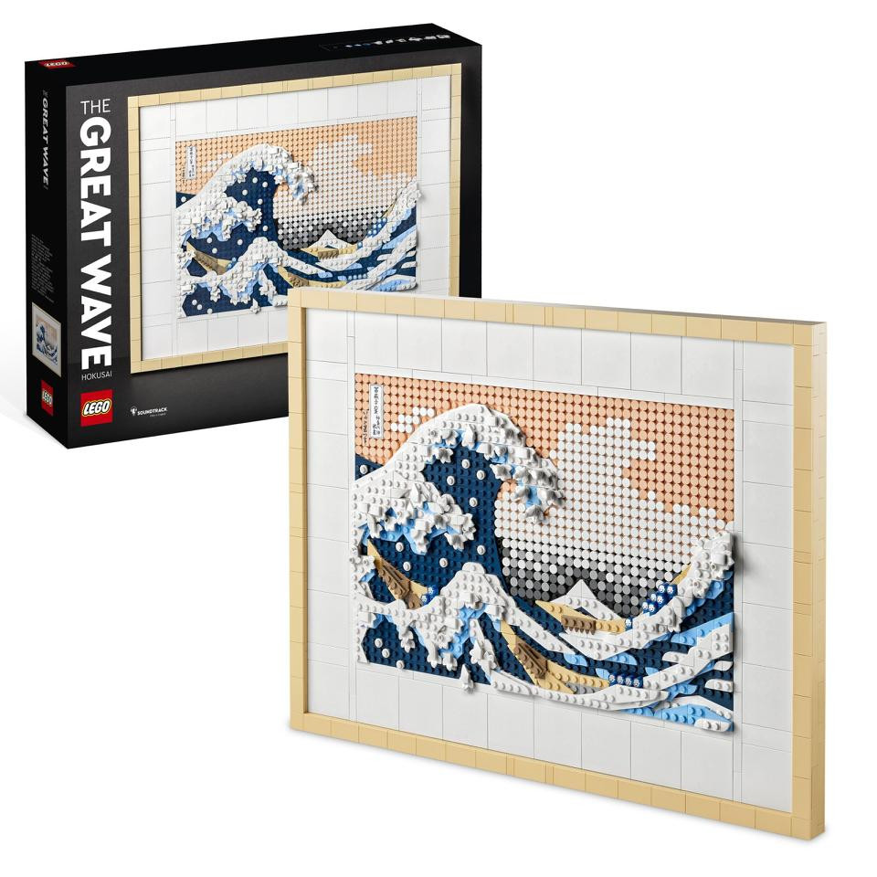 [Nuo 88.8 €] LEGO ART Hokusajis – „Didžioji banga“ 31208 | Kainos.lt