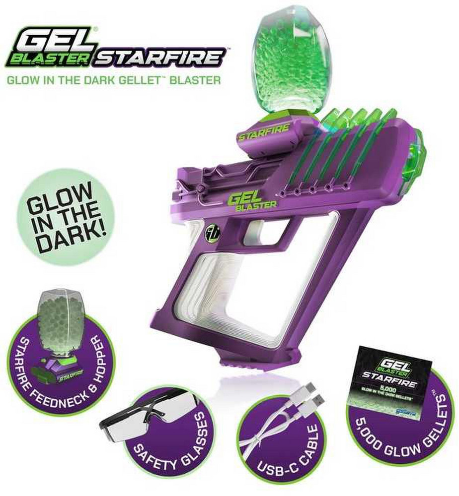 [Nuo 52.99 €] GEL BLASTER Surge Starfire Gelio Kamuoliukų Pistoletas ...