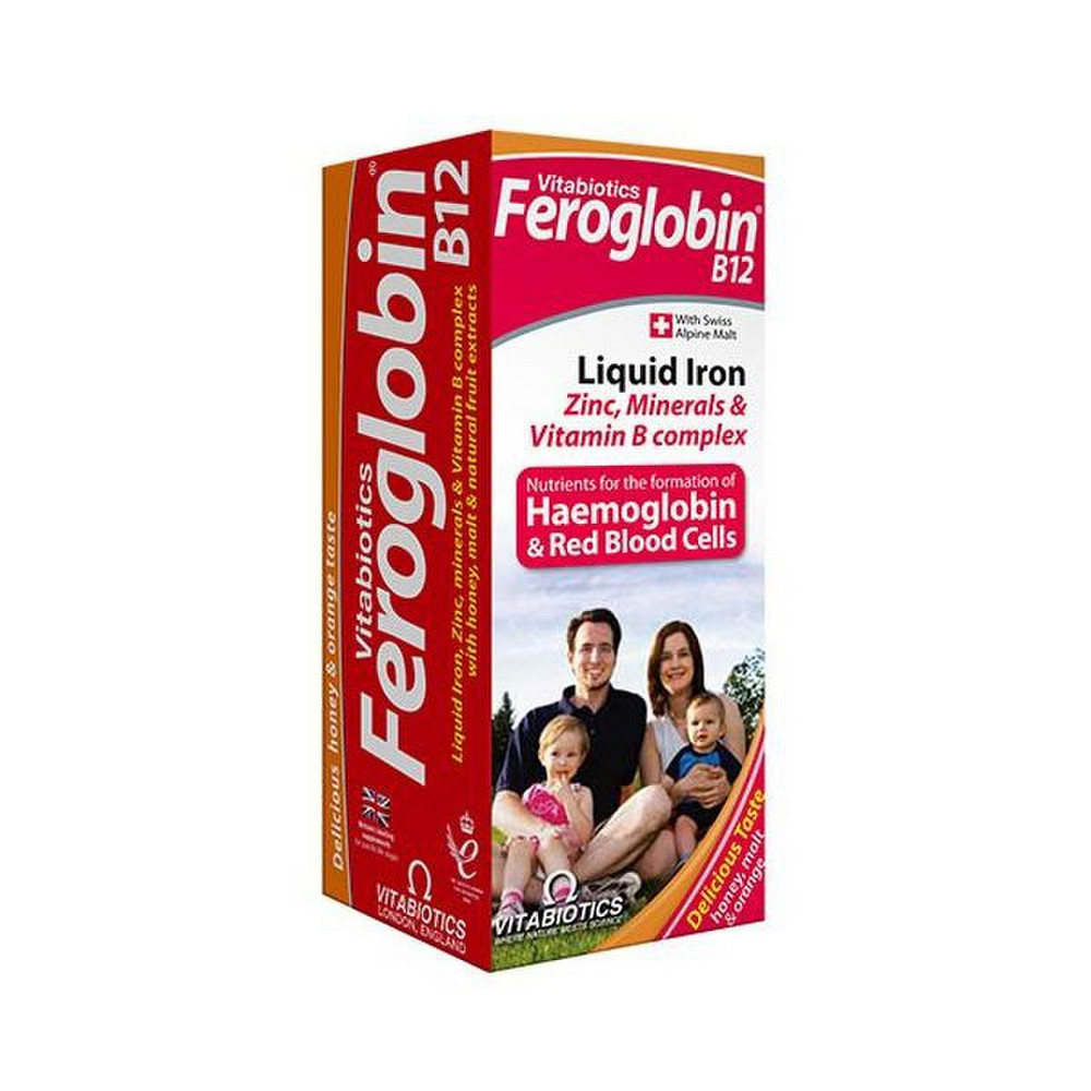 [Nuo 15.79 €] VITABIOTICS maisto papildas FEROGLOBIN B12, 200 ml | Kainos.lt