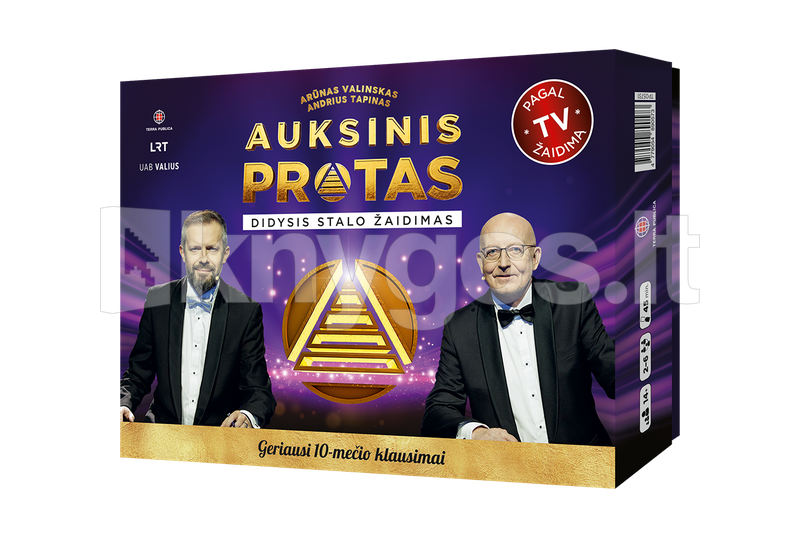 [Nuo 25.79 €] Stalo žaidimas „Auksinis protas. Didysis stalo žaidimas ...