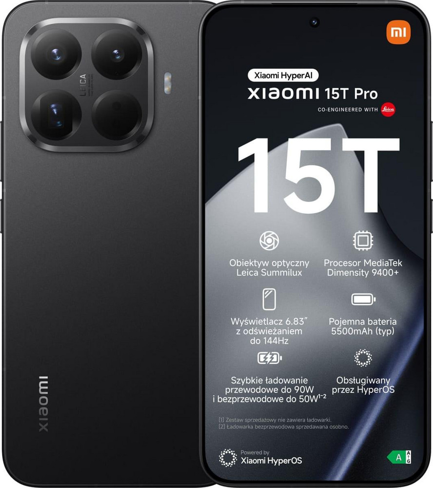 Xiaomi 15T Pro 512GB Black (juodas) kaina nuo 628.38 €, atsiliepimai ...