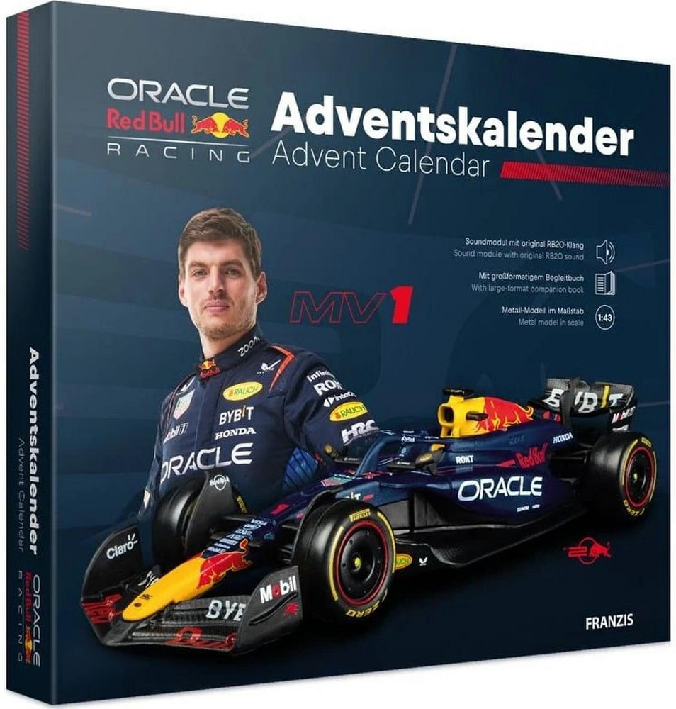 Advento kalendorius FRANZIS Oracle Red Bull Racing (2025) | Kainos.lt