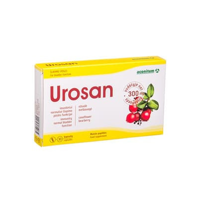 UROSAN, 30 kapsulių | Kainos.lt