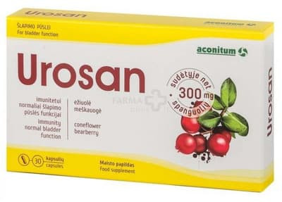 UROSAN, 30 kapsulių | Kainos.lt