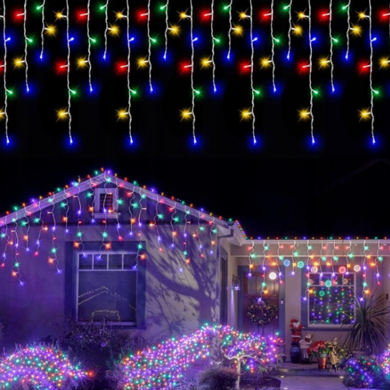 [Nuo 11.7 €] Happy People 200 LED 8 metrai lempučių lauko girlianda ...