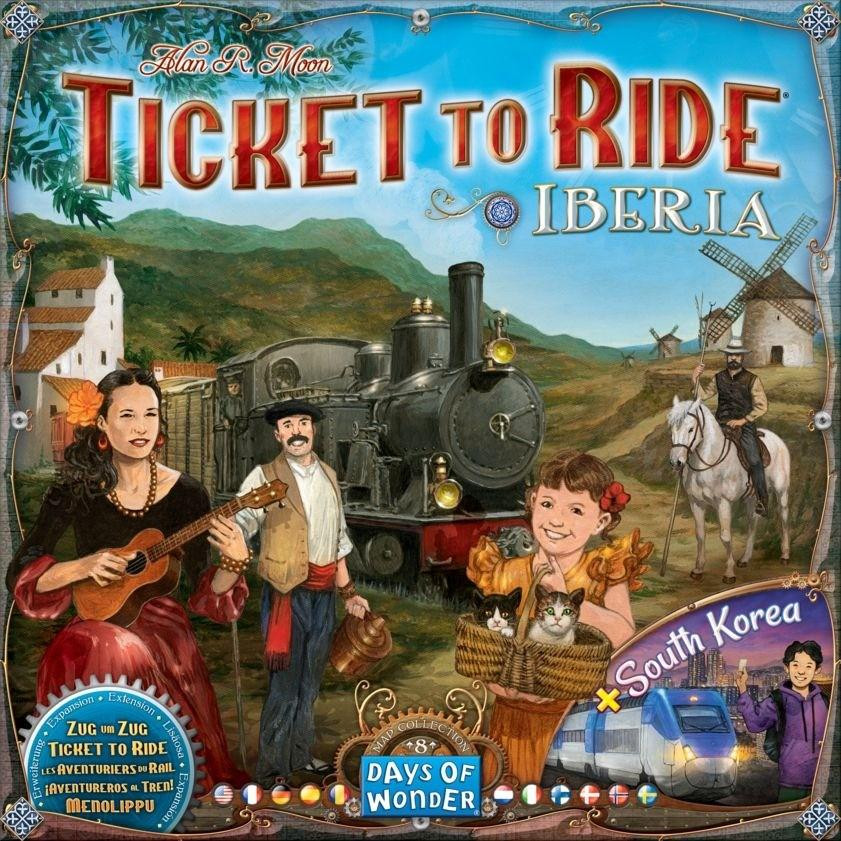 [Nuo 44 €] Days of Wonder Žaidimas „Ticket to Ride: Iberija ir Pietų ...