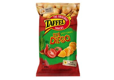 [Nuo 1.79 €] Bulvių traškučiai TAFFEL SAN DIEGO, 210 g | Kainos.lt