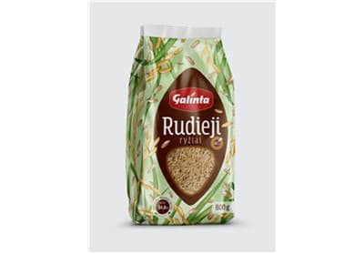 [Nuo 1.29 €] Rudi ilgagrūdžiai ryžiai GALINTA, 800 g | Kainos.lt