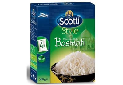 [Nuo 2.49 €] Basmati ryžiai RISO SCOTTI (4 x 125 g), 500 g | Kainos.lt