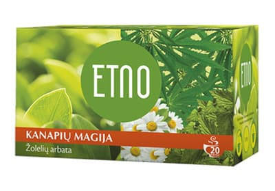 [Nuo 1.12 €] Žolelių arbata ETNO KANAPIŲ MAGIJA, 30 g | Kainos.lt