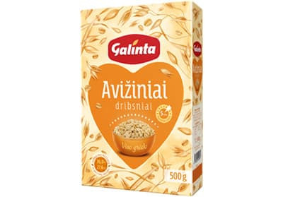 Avižiniai dribsniai GALINTA, 500 g kaina nuo 0.78 € | Kainos.lt
