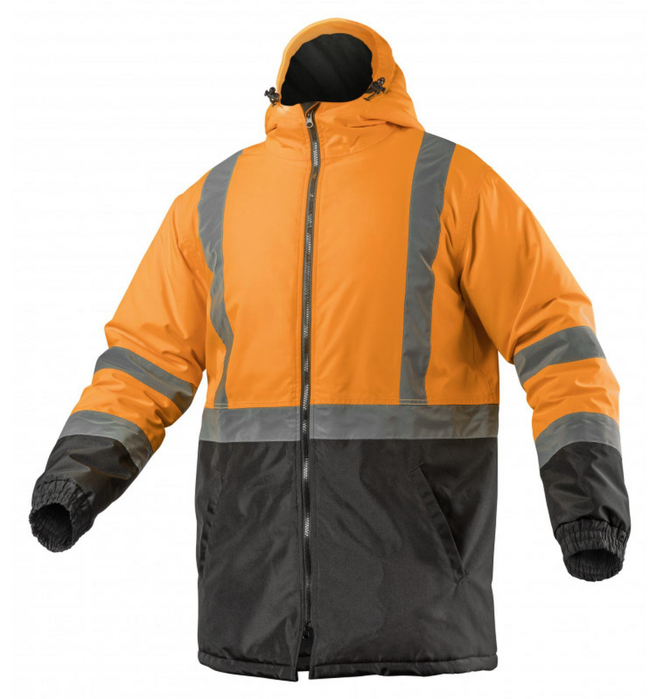 [Nuo 32.9 €] Darbinė striukė vyrams Högert Leda, oranžinė, M dydis | Kainos.lt