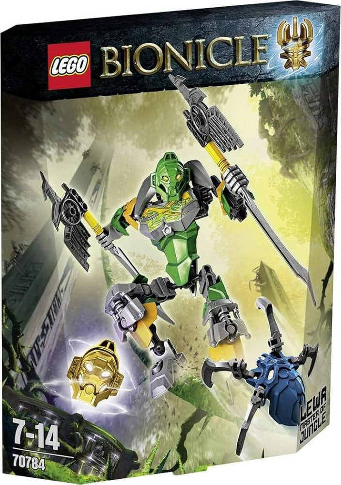 [Nuo 262 €] LEGO Bionicle Lewa Džiunglių Meistras 70784 | Kainos.lt