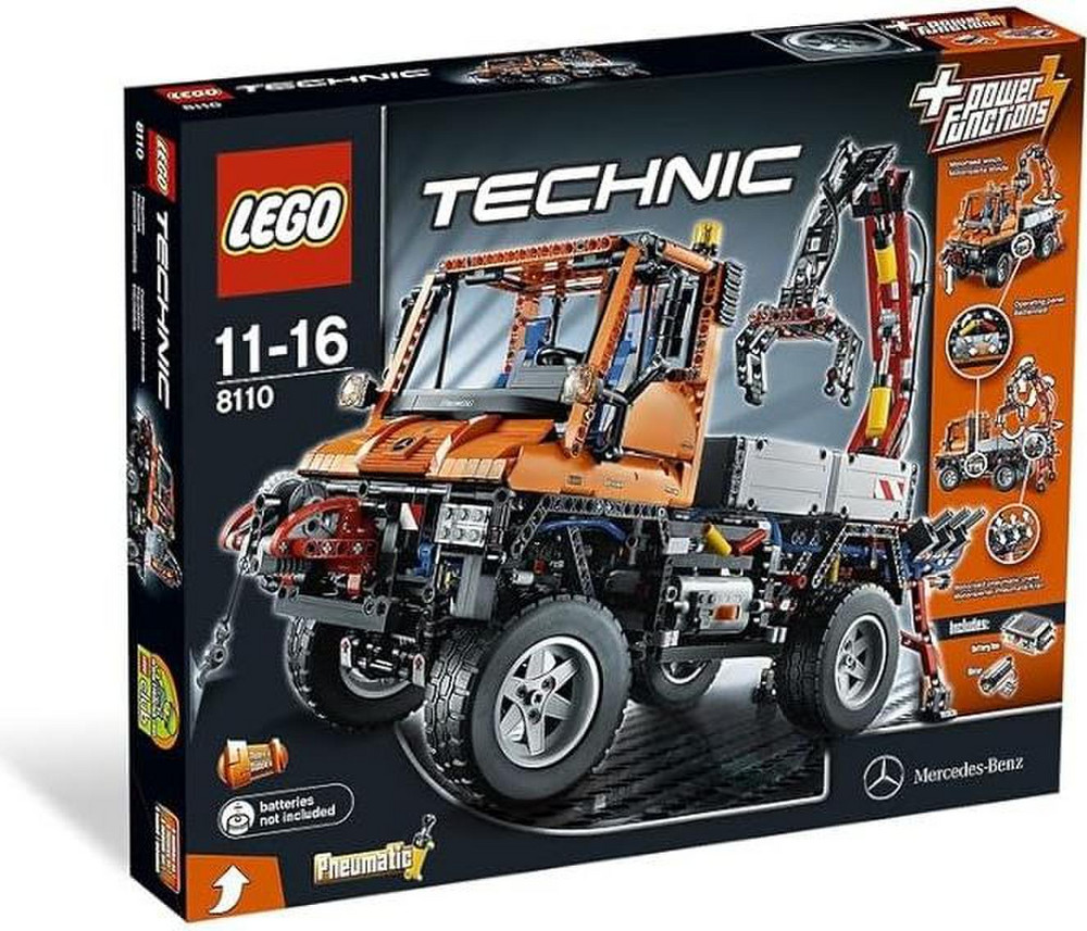 [Nuo 663.56 €] LEGO Technic Mercedes-Benz Unimog U 400 8110 | Kainos.lt