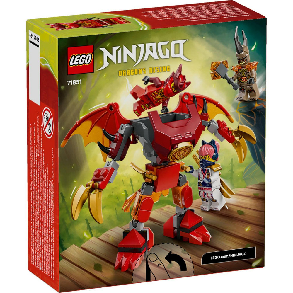 [Nuo 7.76 €] LEGO NINJAGO Kai drakono-roboto kovos rinkinys 71851 ...