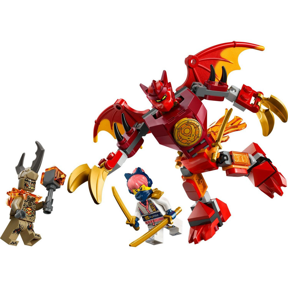 [Nuo 7.76 €] LEGO NINJAGO Kai drakono-roboto kovos rinkinys 71851 ...