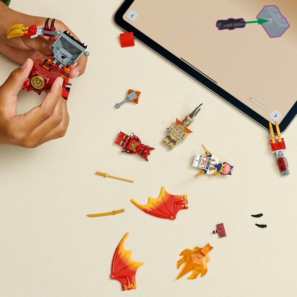 [Nuo 7.76 €] LEGO NINJAGO Kai drakono-roboto kovos rinkinys 71851 ...