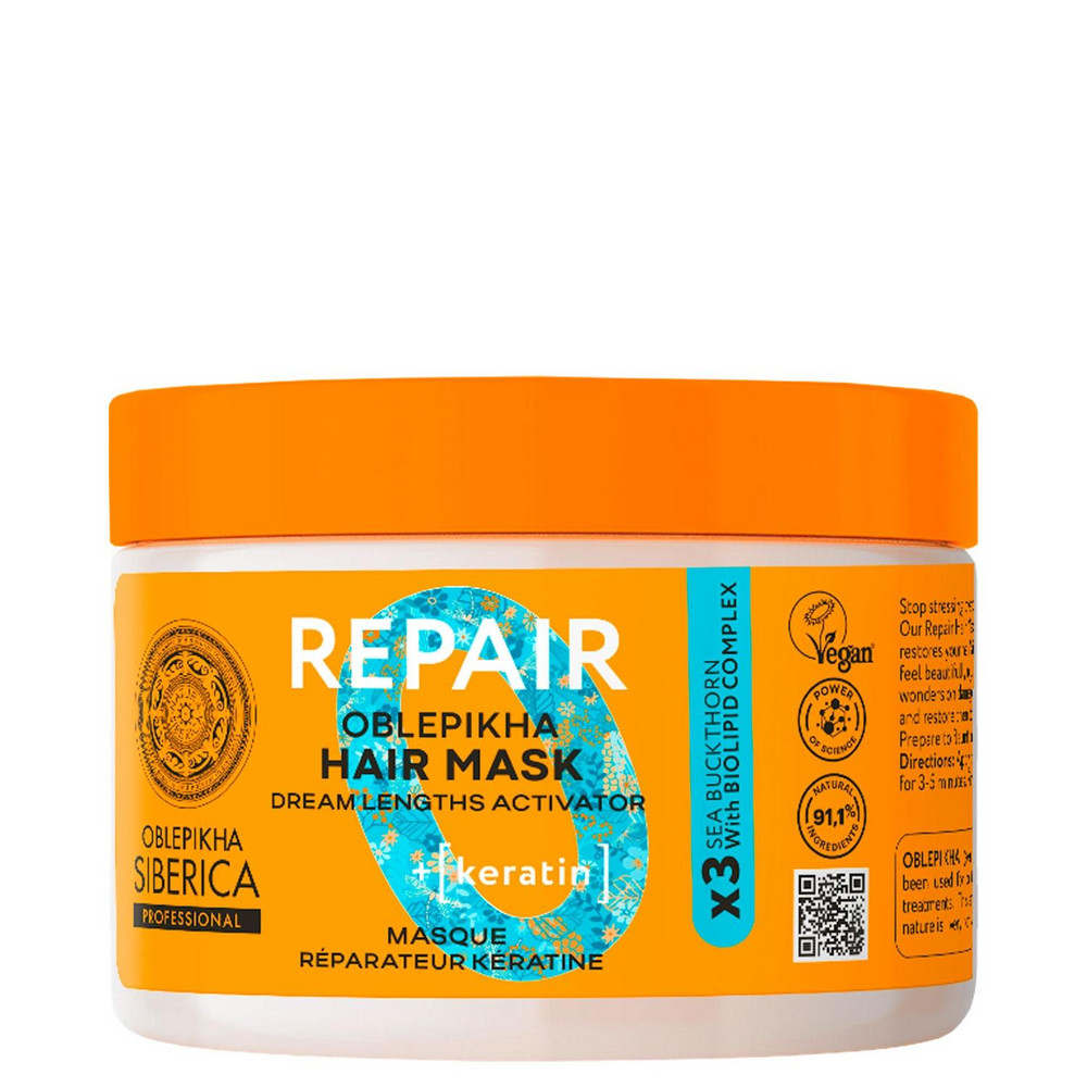 [Nuo 12.95 €] Natura Siberica Repair Professional Oblepikha Hair Mask ...