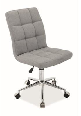 [Nuo 99 €] Signal Meble Q-020 Office Chair Light Grey | Kainos.lt