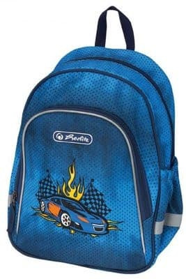Herlitz Race Car Backpack Blue kaina nuo 0 € | Kainos.lt