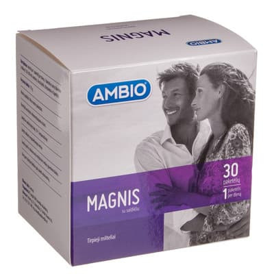 AMBIO MAGNIS, 30 paketėlių kaina nuo 4.74 € | Kainos.lt