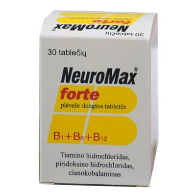 NEUROMAX [1 prekė]: kaina nuo 5 € iš 1 pard. 2021 | Kainos.lt