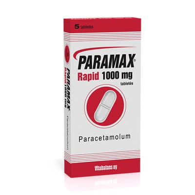 Paramax Rapid 1000mg tabletės N5 kaina nuo 1.36 € | Kainos.lt
