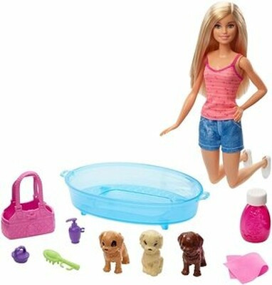 Mattel Barbie Puppy Bath Time Playset GDJ37 | Kainos.lt