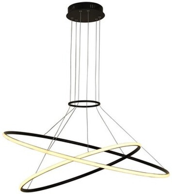 [Nuo 170.86 €] Light Prestige Halifax LED 45W Hanging Lamp Black ...