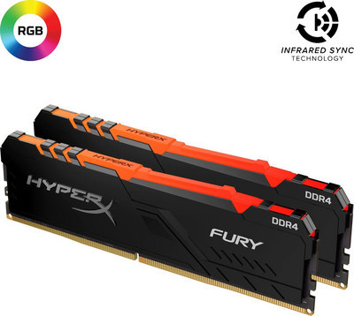 hyperx fury rgb 4gb kaina nuo 668.99 € (1 pard.)