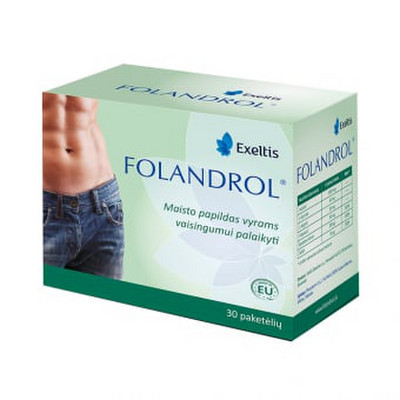 FOLANDROL, 30 paketėlių kaina nuo 10.89 € | Kainos.lt