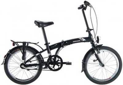 [Nuo 540.00 €] Dviratis Kenzel Simply City, juodas, 20" | Kainos.lt