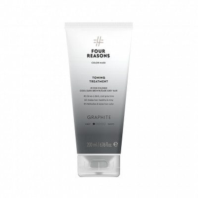 [Nuo 15.9 €] FOUR REASONS tonuojamoji kaukė COLOR MASK GRAPHITE, 200 ml ...