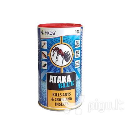[Nuo 2.00 €] MKDS Ataka Blue insekticidas nuo skruzdžių, 100 g | Kainos.lt