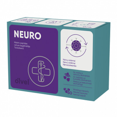 OLVEL NEURO, 30 minkštų kapsulių | Kainos.lt