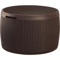 Keter Circa Rattan Storage Box 140l Brown | Kainos.lt